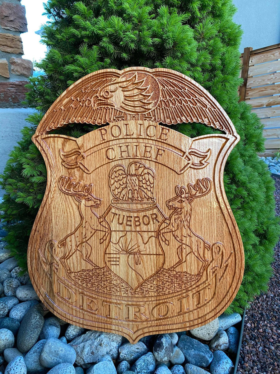 Police Wood Shields – Wyckoff's Workshop